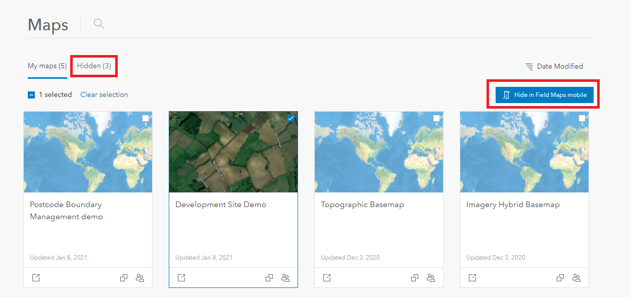 Prepare maps for the field with the ArcGIS Field Maps web app ...