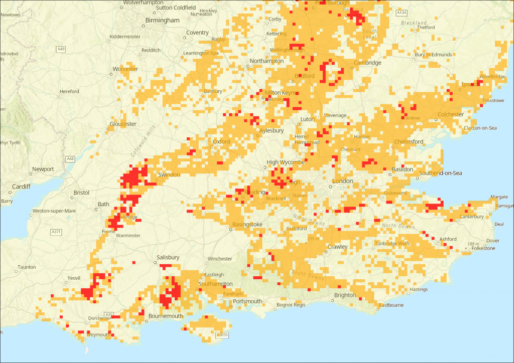 Exploring the British Geological Survey subsidence hazard data ...