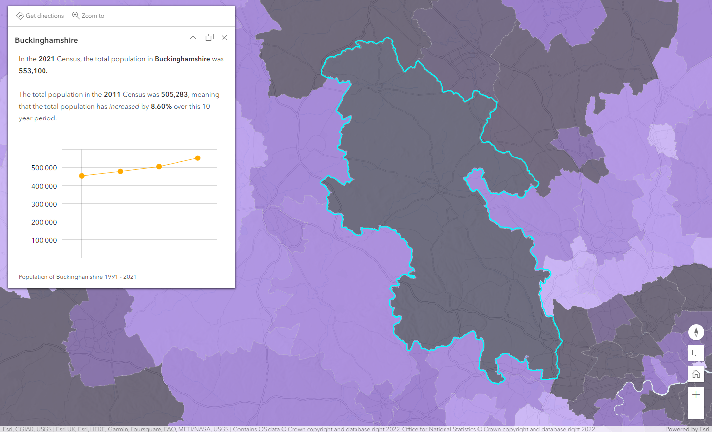 Explore the 2021 Census data with ArcGIS Living Atlas - Resource Centre ...