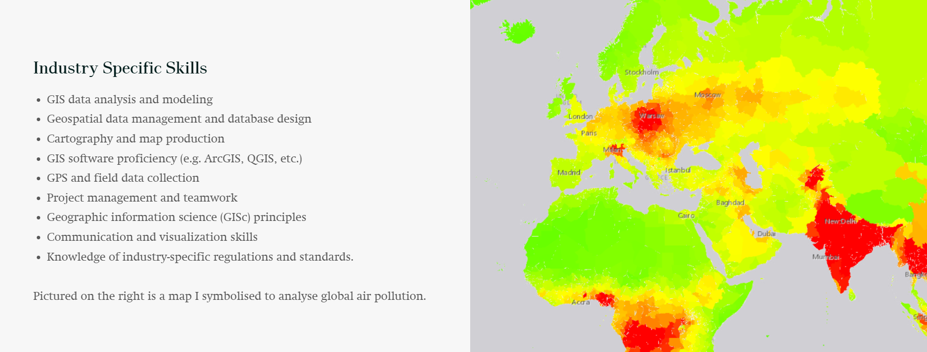 CVs just got a whole lot more interesting with ArcGIS StoryMaps ...